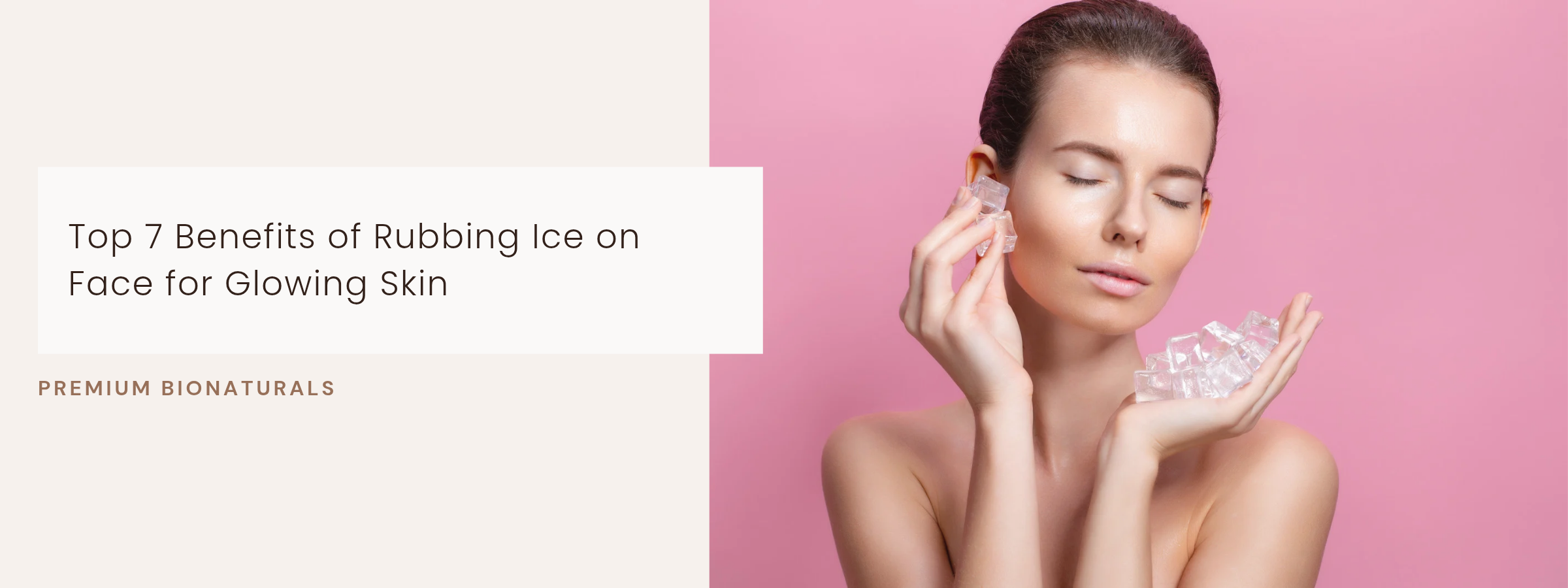 Top 7 Benefits of Rubbing Ice on Face for Glowing Skin – Premium ...