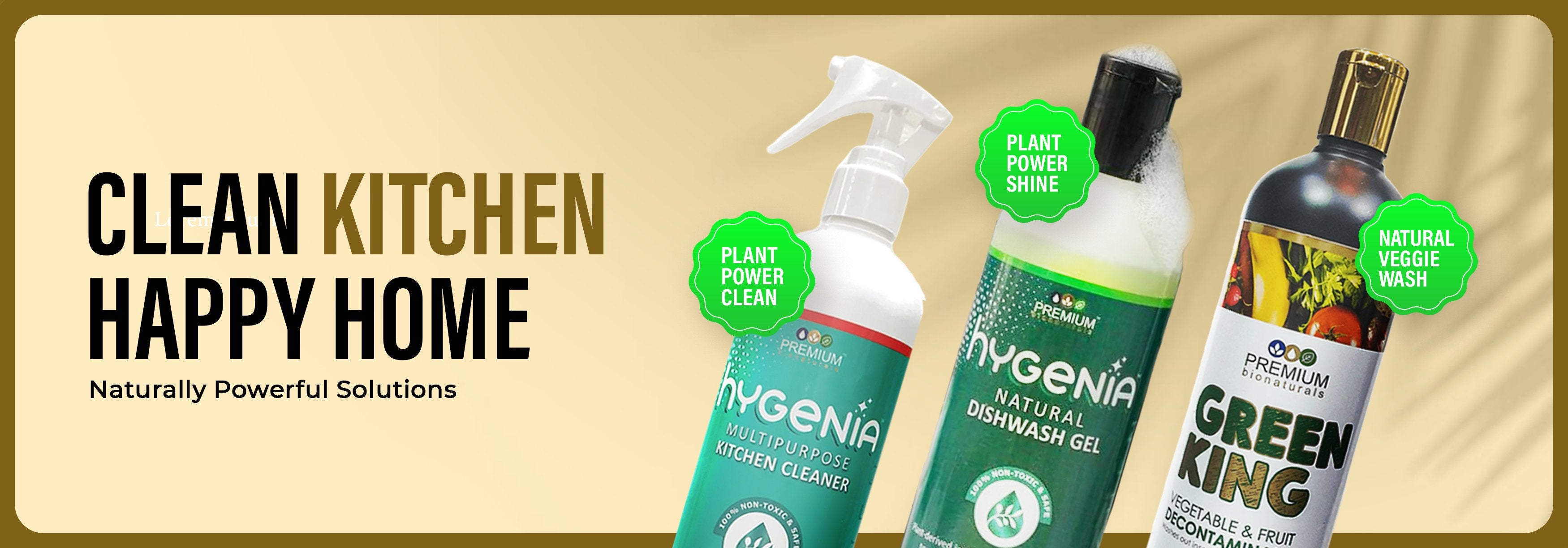 Eco-Friendly Kitchen Cleaners | Hygenia 100% Organic Range – Premium ...